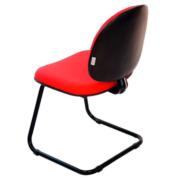 Cadeira Executiva Base Fixa Ski Capri | DesignChair Cadeira Executiva Base Fixa Ski Capri | DesignChair