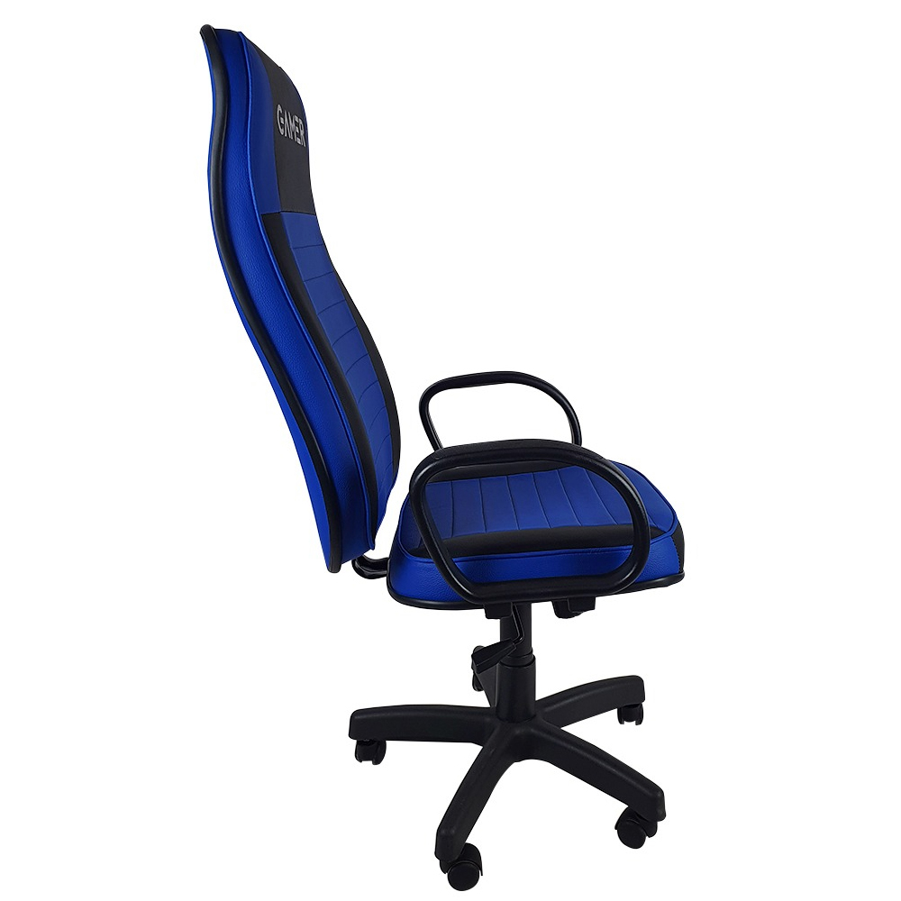 Cadeira Gamer Prime Reclinável Azul | DesignChair